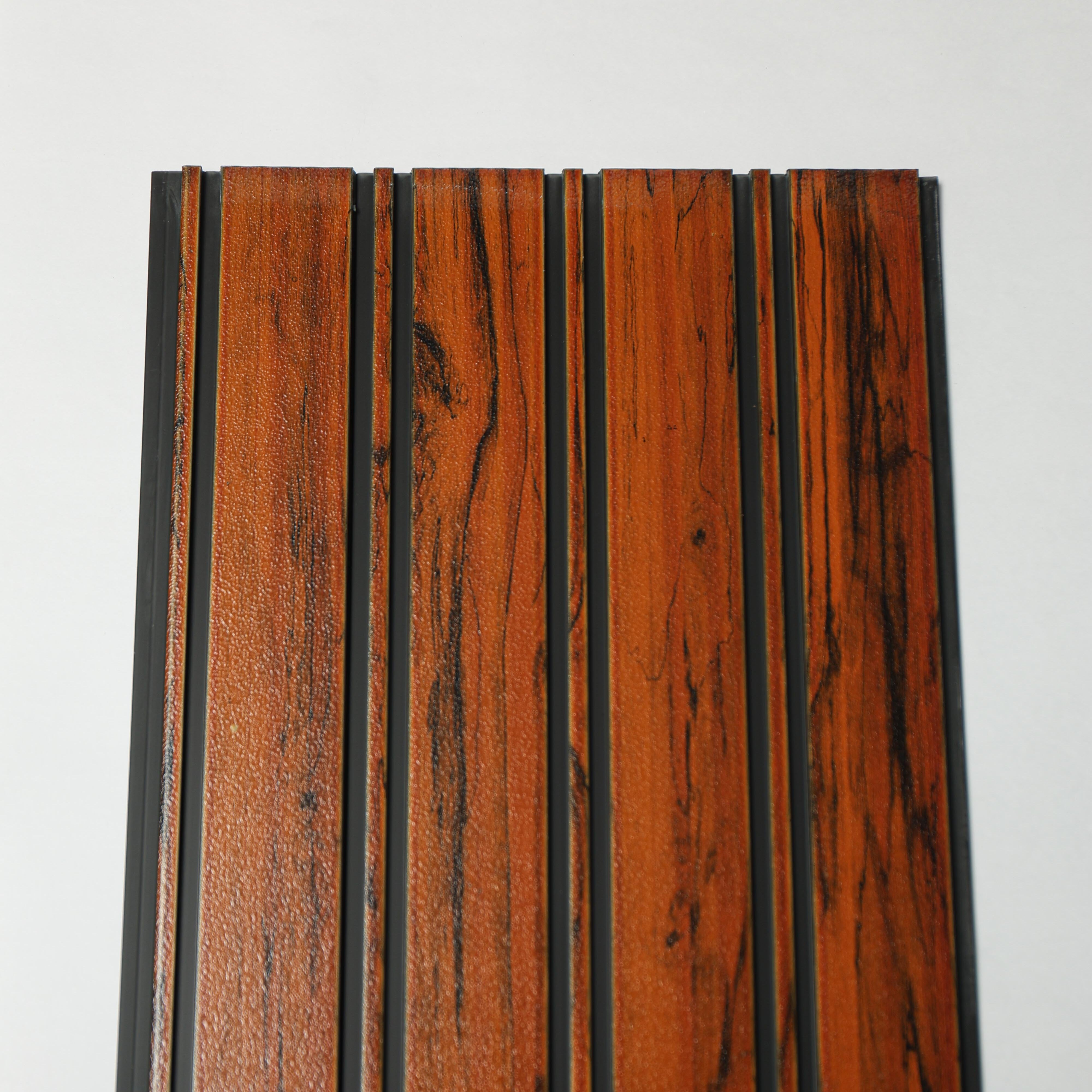 Wooden Pattern 1 WPC Louver | 10 Feet * 1 Feet – Doon Interior