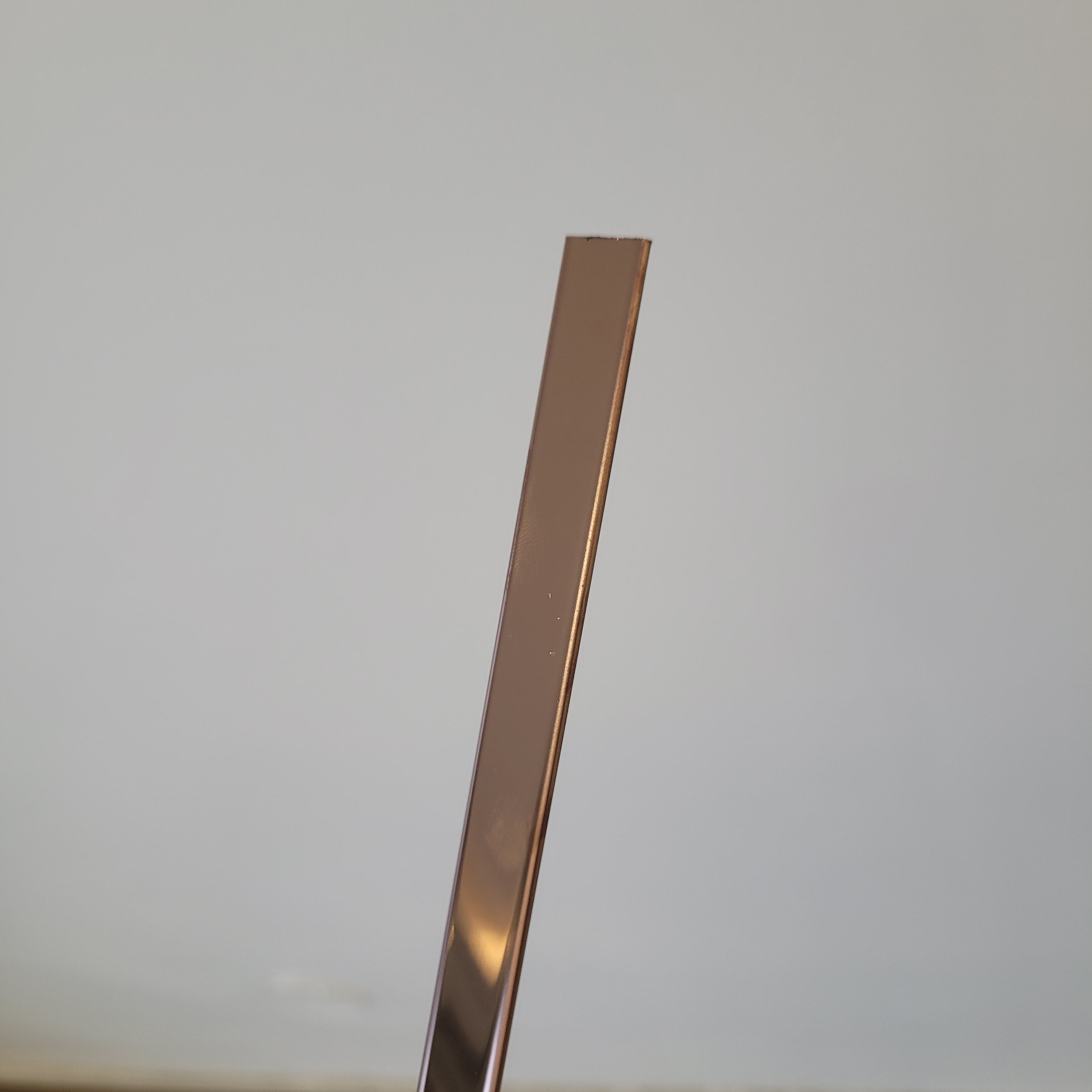 Rose Gold Stainless Steel T Profile | 8 ft x 12mm – Doon Interior